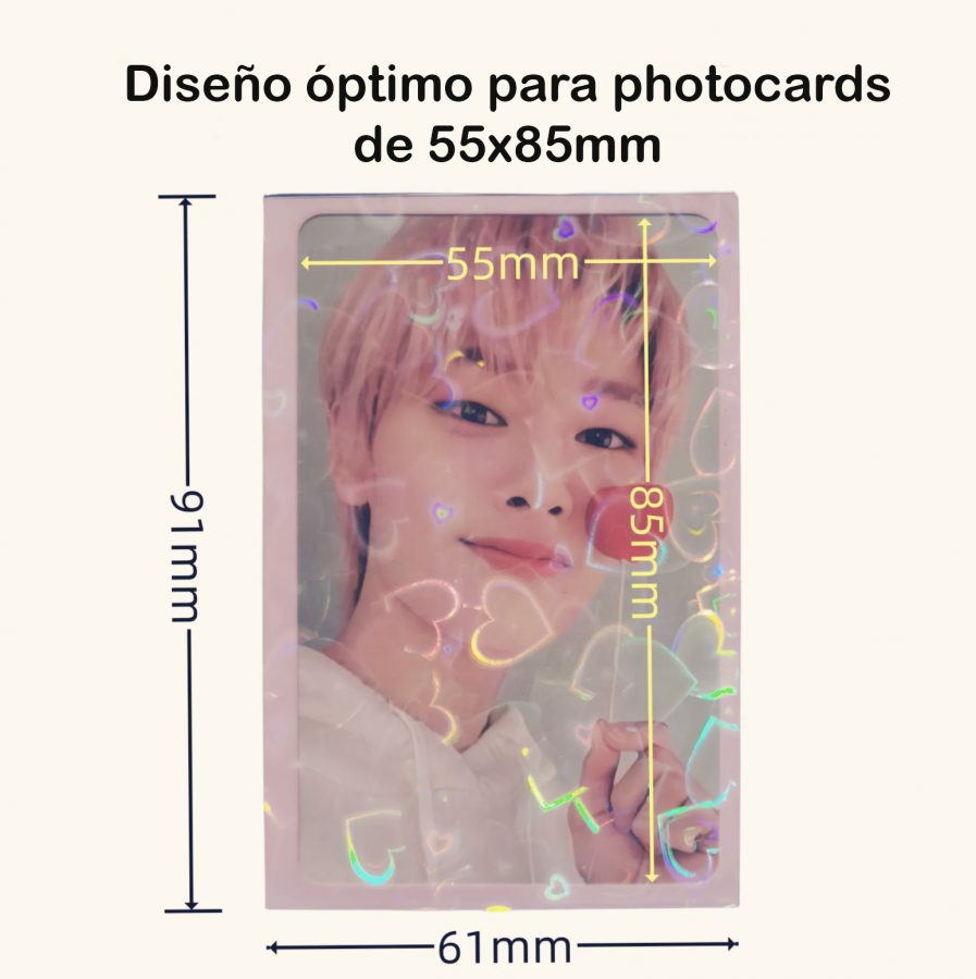 Sleeves holográficos